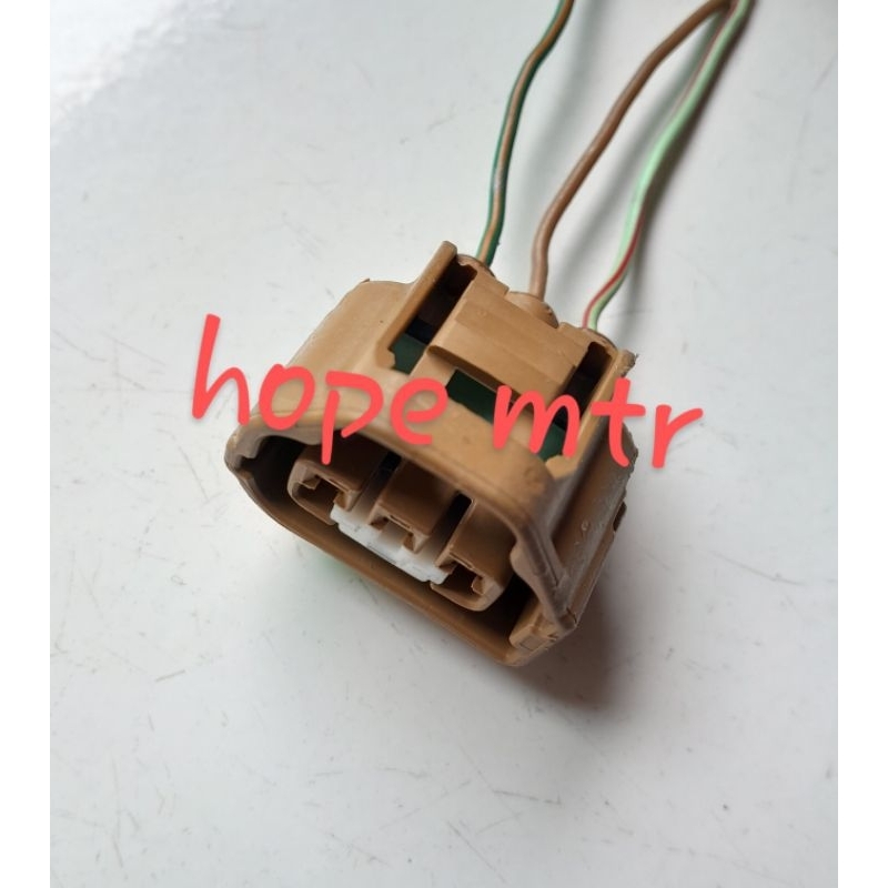 Jual soket socket sensor tps gas throttle body trotol bodi toyota agya ...