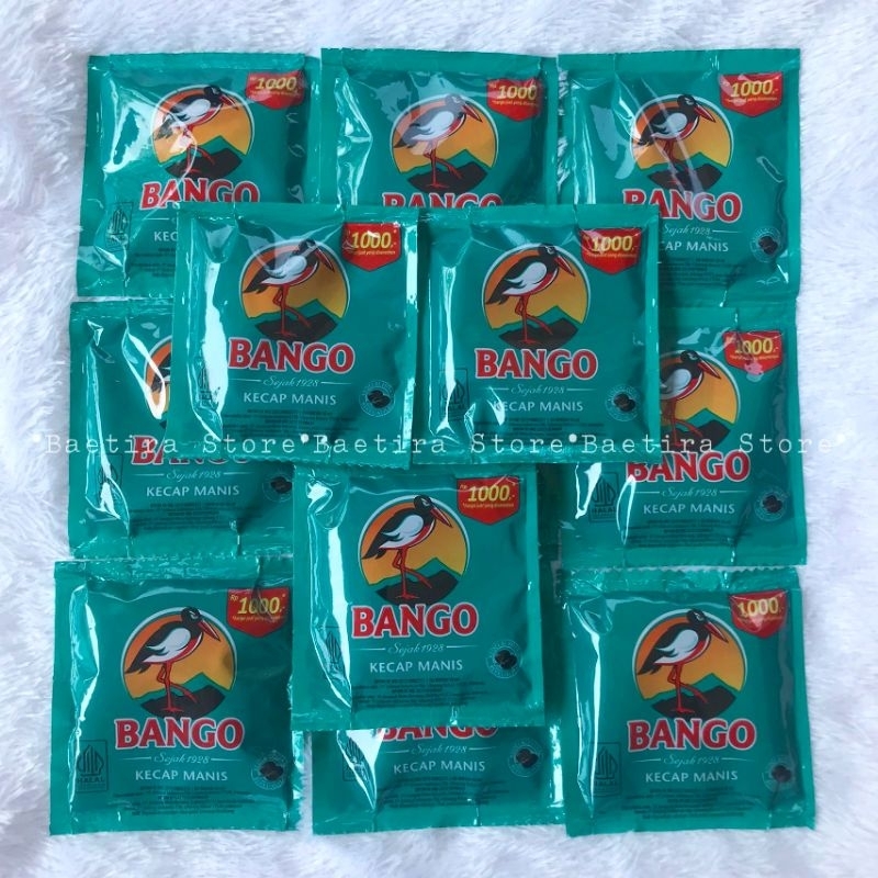 Jual KECAP MANIS BANGO 1000 SACHET 18ML | Shopee Indonesia