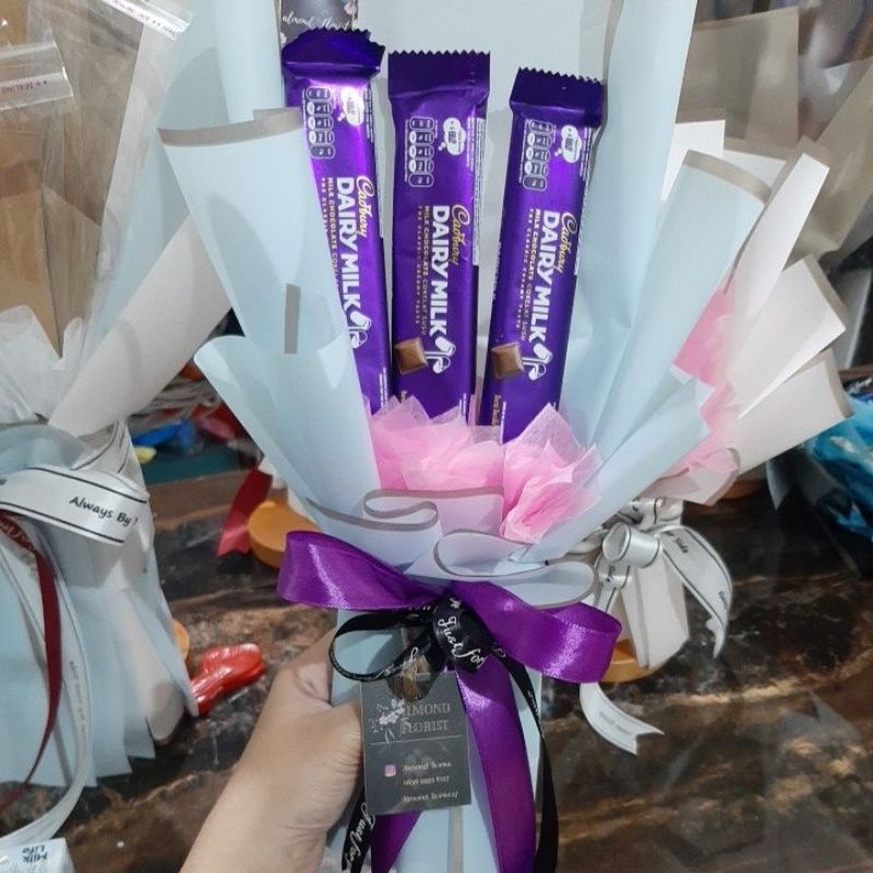 Jual Promo ♡ Buket snack bouqet snack Buket coklat buket silverqueen ...