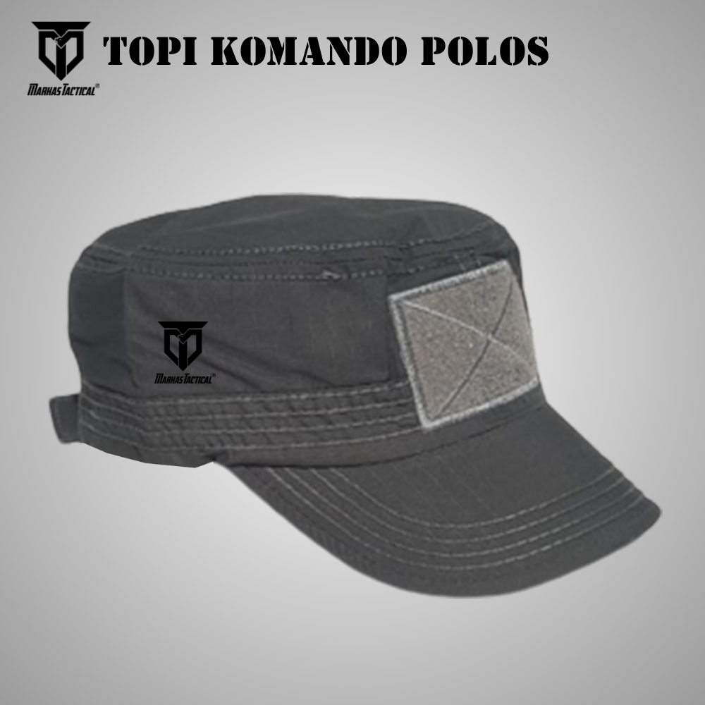 Jual TOPI VELCRO KOMANDO POLOS / TOPI KOMANDO POLOS / TOPI KOMANDO ...