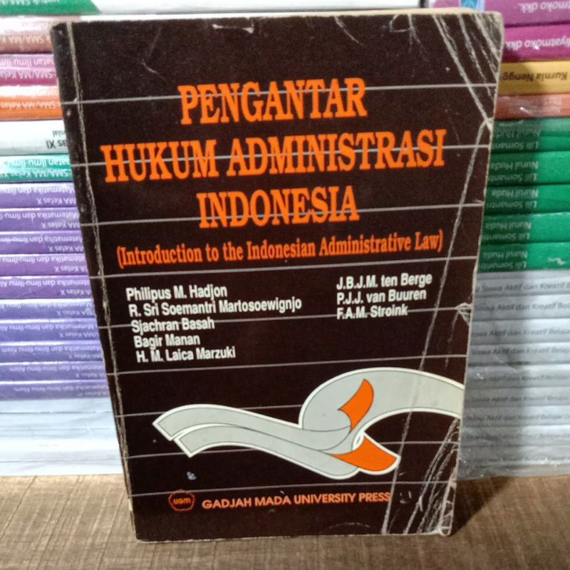 Jual Buku Original PENGANTAR HUKUM ADMINISTRASI INDONESIA UGM | Shopee Indonesia