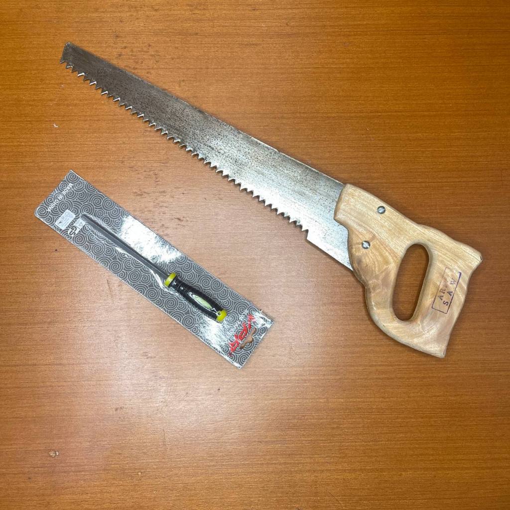 Jual Paket Gergaji Kayu Palu Meteran dan Linggis - kikir gergaji ...