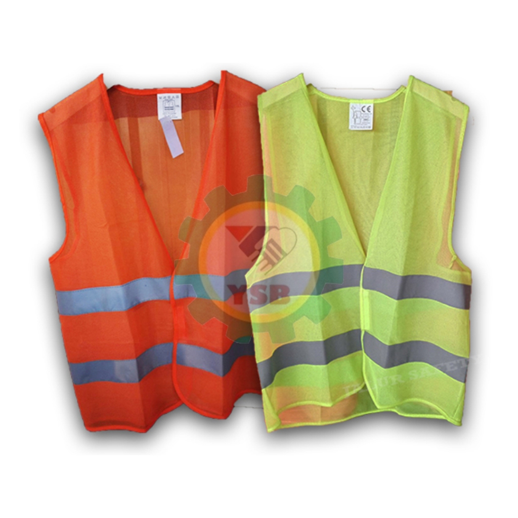 Jual Rompi Proyek Jaring Polyester Safety Vest Gosave 4 Line Garis ...
