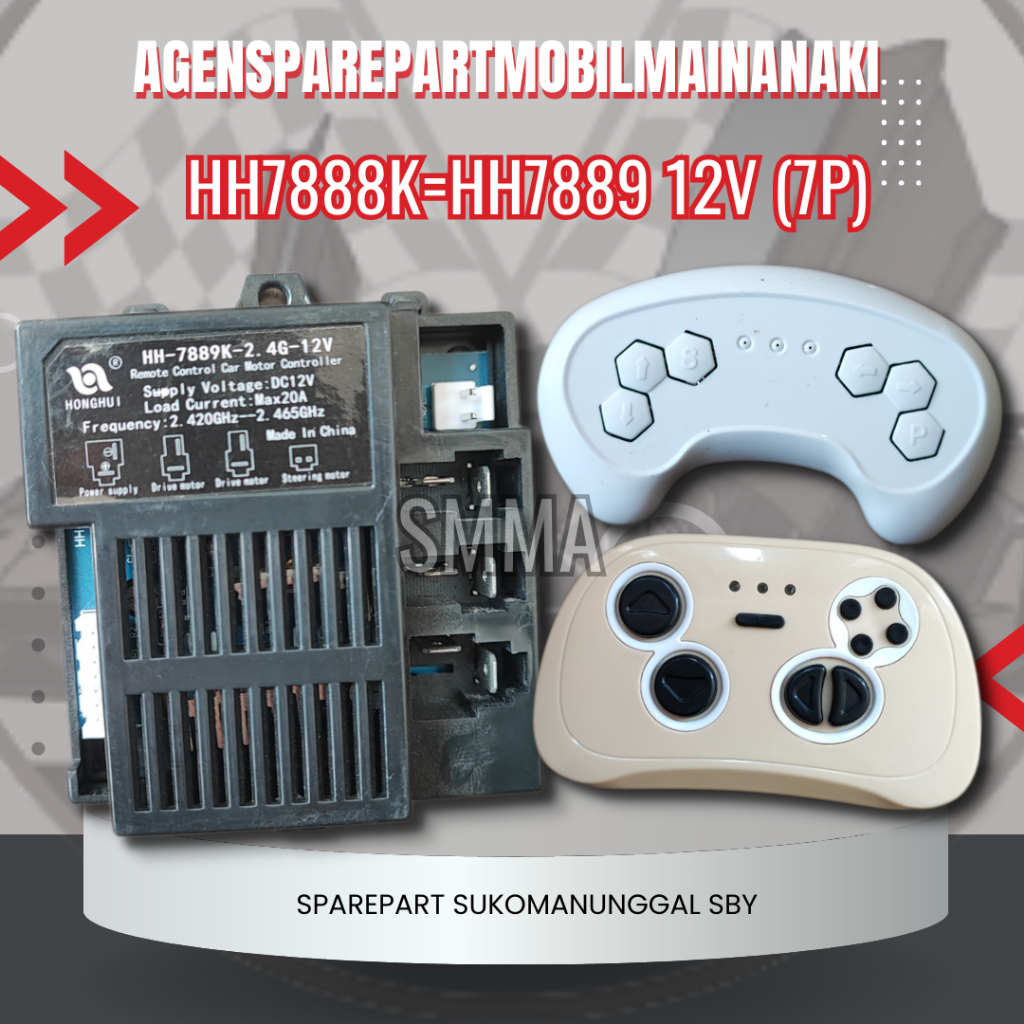 Jual ⚡Ready⚡Remote Control Bluetooth + Receiver HH-7888K-12V mobil ...