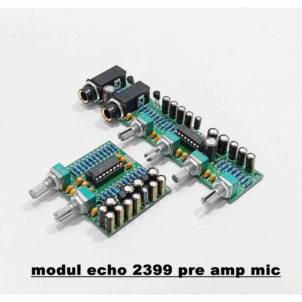 Jual Modul echo 2399 pre amp mic | Shopee Indonesia