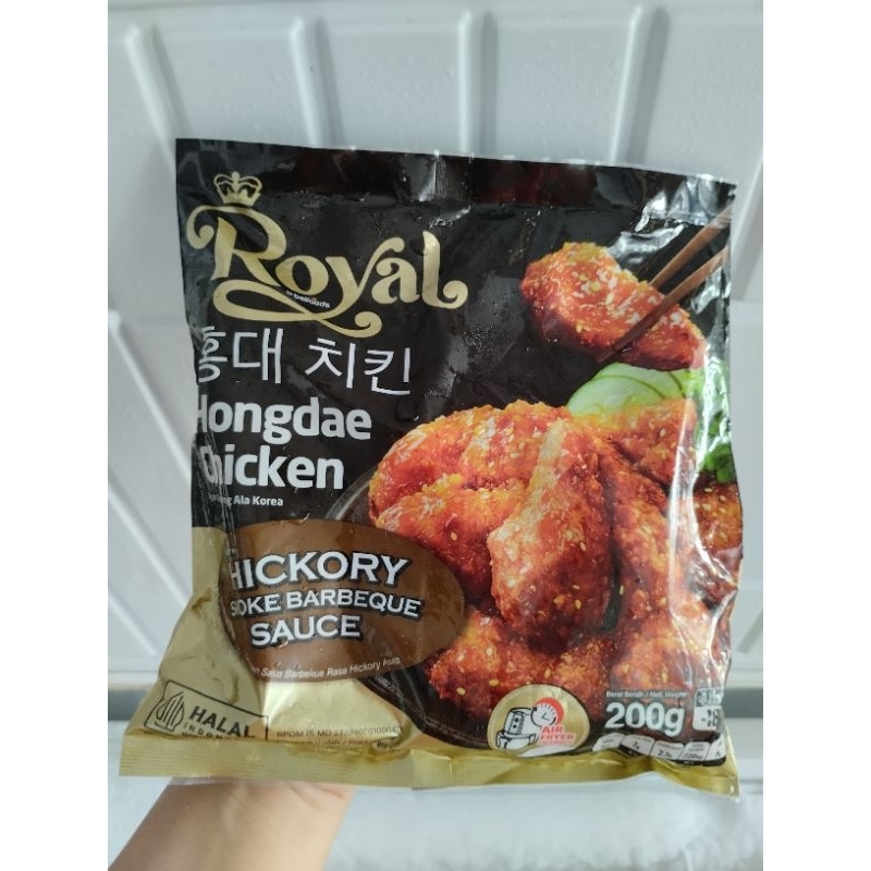 Jual Royal Belfood Hongdae Chicken Ayam Goreng Ala Korea uk 200 gr ...