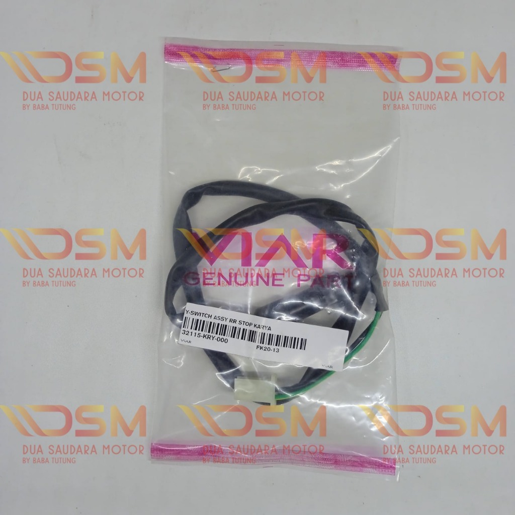 Jual Switch Assy Rr Stop Motor Roda Tiga Viar Karya 150 200 dan 300 cc ...