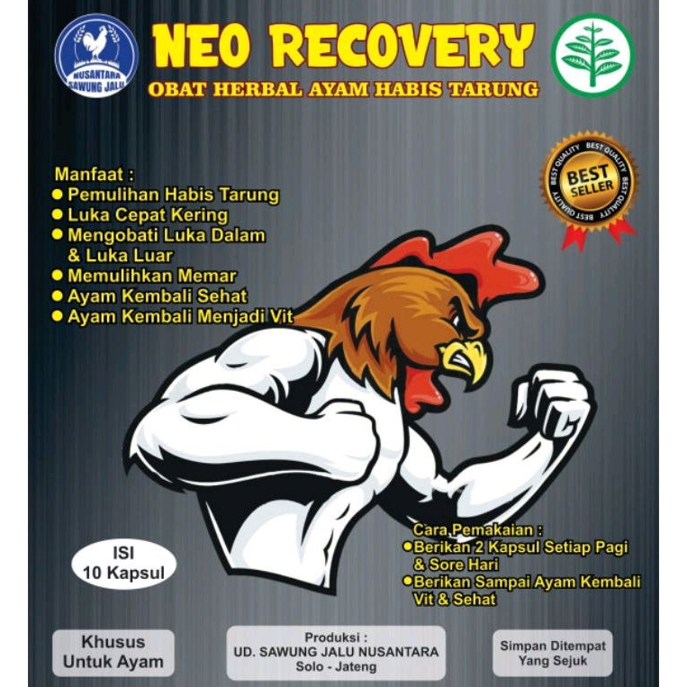 Jual NEO RECOVERY SACHET SAWUNG JALU PEMULIHAN AYAM TARUNG KEMBALI FIT OBATI LUKA | Shopee Indonesia