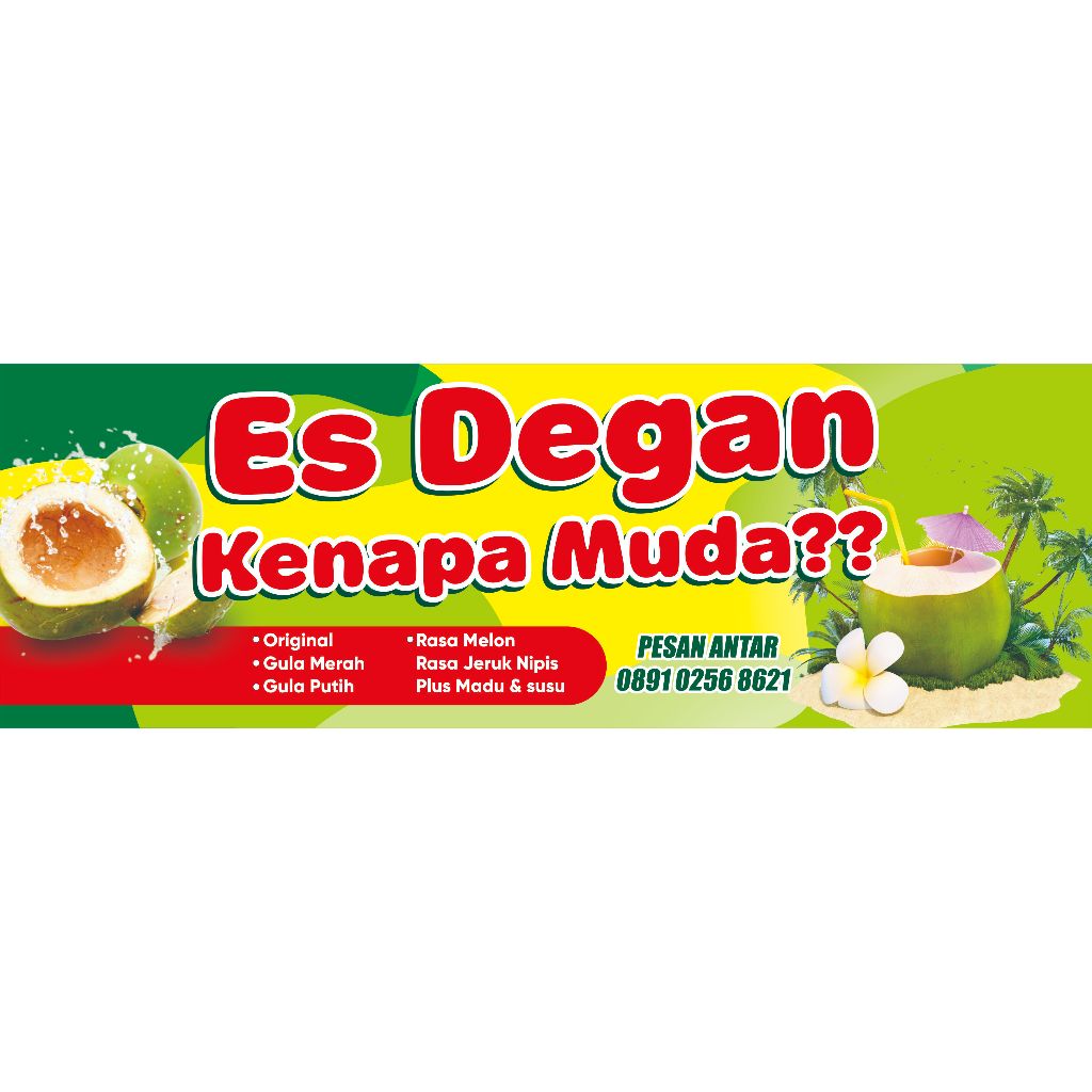 Jual Cetak Spanduk Es Degan | Shopee Indonesia