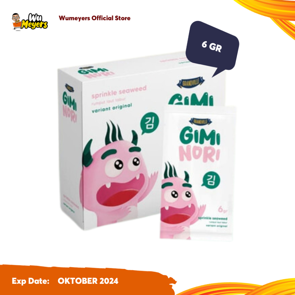 Jual Grandville Gimi Nori Rumput Laut Tabur Original 48 gr | Shopee Indonesia