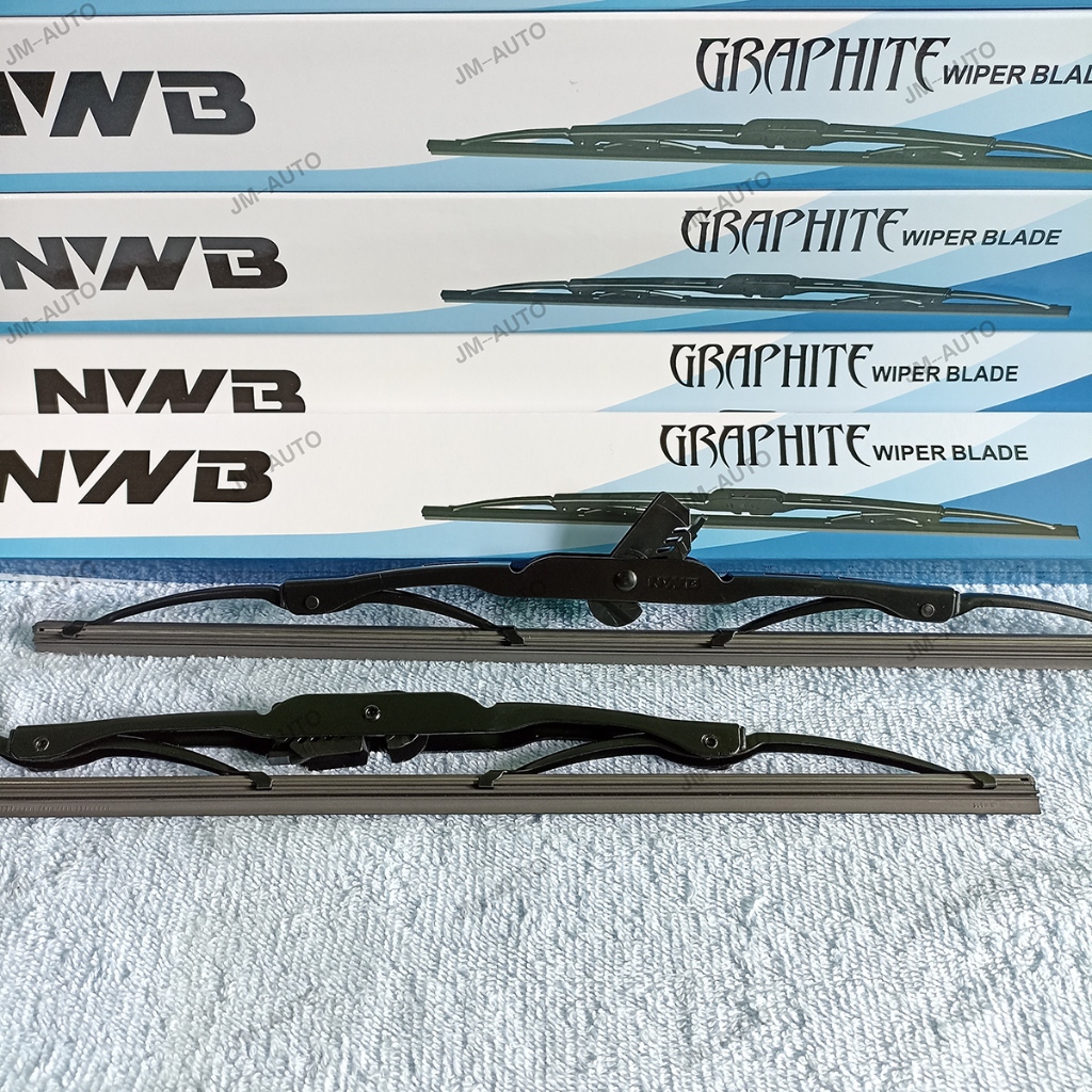 Jual Wiper NWB Besi 14"/16"/18"/20"/22"/24"/26" inch (pembersih kaca mobil) | Shopee Indonesia