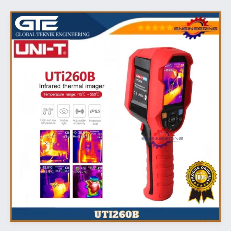 Jual UNI-T Industrial Infrared Thermal Imager Camera UNi-T Temperature ...