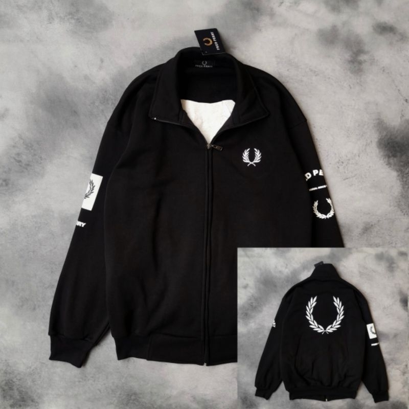 Jual TRACKTOP ZIPPER FRED-FERY BORDIR FULLTAG AND LABEL | Shopee Indonesia