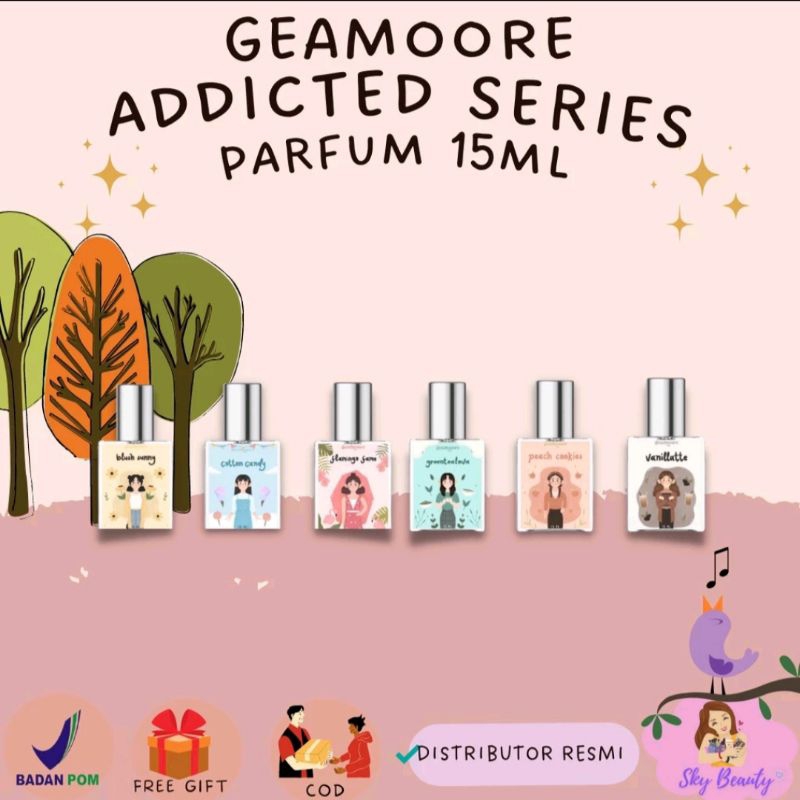 Jual GEAMOORE ADDICTED SERIES PARFUM | Shopee Indonesia