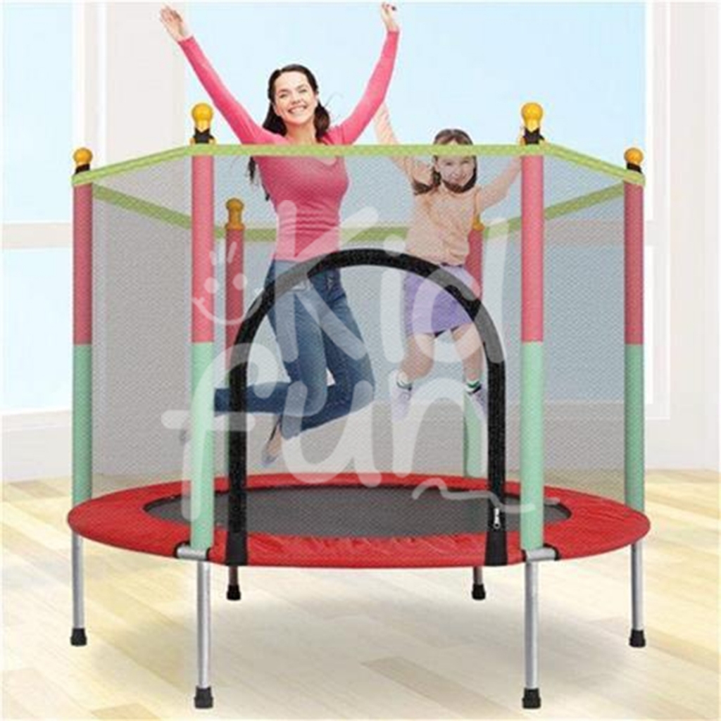 Jual KidFun - Trampolin Mainan Anak Viral Diameter 140cm Rekomendasi Anak Olahraga Lompat Kado ...
