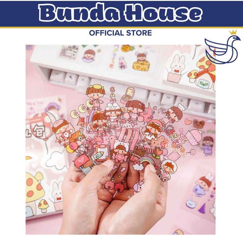Jual [BH] Isi 1 Lembar Stiker Anti Air Lucu - Sticker Waterproof ...