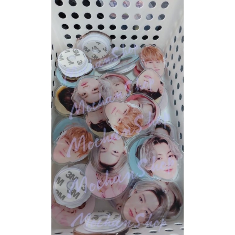 Jual Griptok Acrylic BTS | PopSocket | Pop Socket BTS | Shopee Indonesia