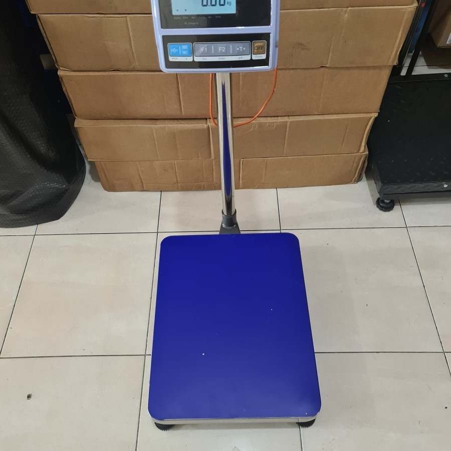Jual timbangan duduk / timbangan barang 150kg / timbangan CAS DB-C 150kg + Pagar | Shopee Indonesia