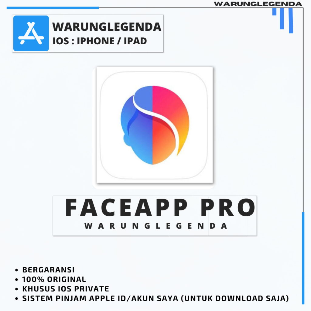 Jual FACEAPP | FACE APP FULLPACK | FACEAPP IOS | FACEAPP IPHONE | FACEAPP PRO | FACEAPP PREMIUM ...