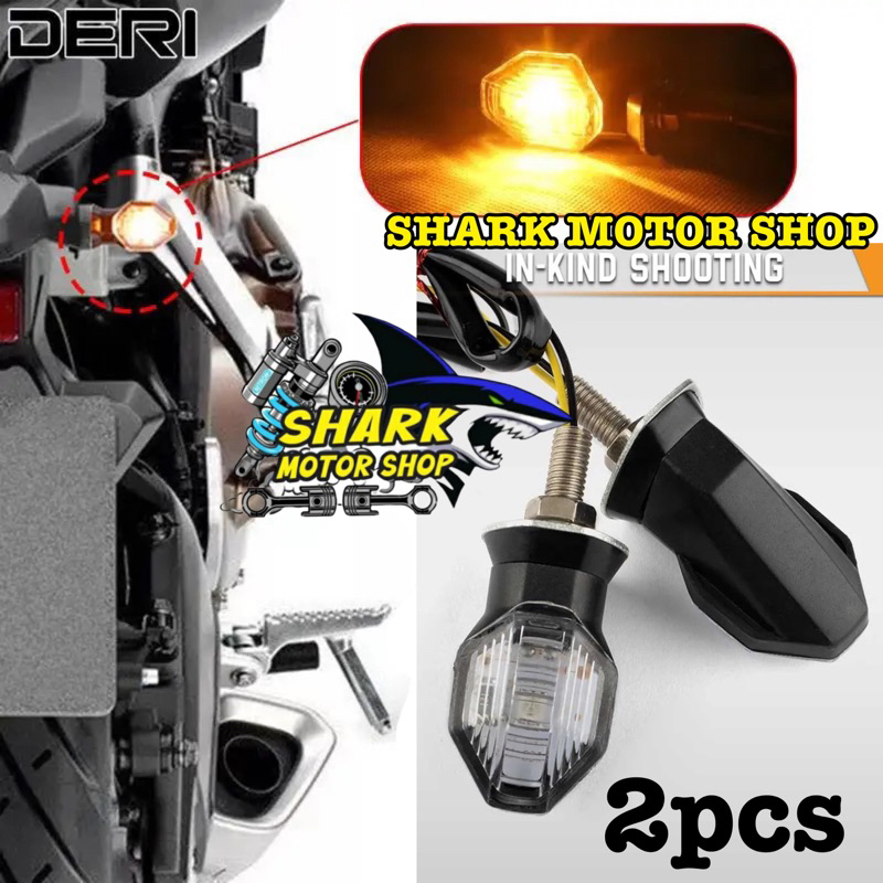 Jual Lampu sen mini LED universal model vario pendek Lampu sen fering ...