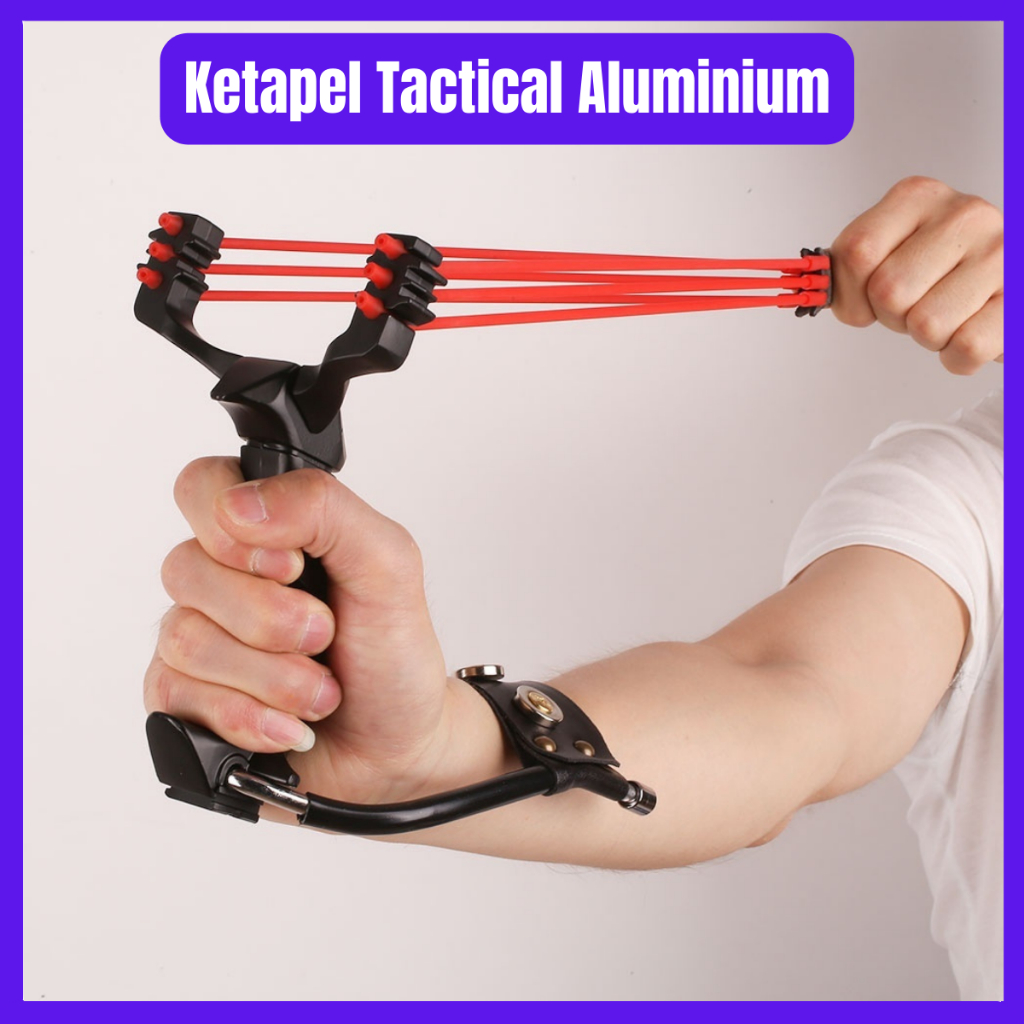 Jual KETAPEL God Shooter Ketapel Tactical Aluminium Big Power Ketapel ...