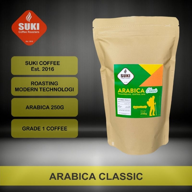 Jual kopi bubuk Arabika 250g | arabika original | kopisuki | Shopee ...