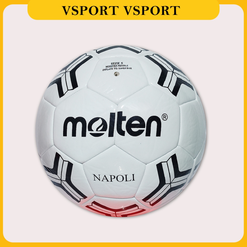 Jual VSPORT BOLA SEPAK MOLTEN ORIGINAL NAPOLI ITALIA SIZE 5 (FREE POMPA,PENTIL & JARING ...