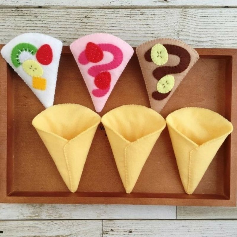 Jual Sweet crepes replica | Replika crepes buah-buahan (3 pcs) [READY ...