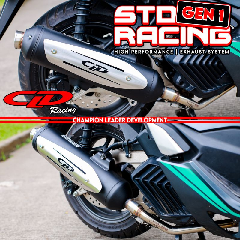 Jual KNALPOT STANDAR RACING CLD TIPE GEN 1 PCX 150/160 VARIO 125/150 ...