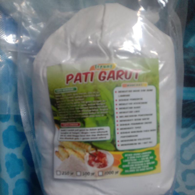 Jual Pati umbi Garut tepung Pati umbi Garut 500gr | Shopee Indonesia