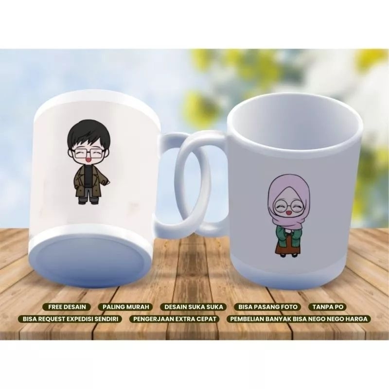Jual Mug Custom/Gelas Sablon Nama/Tumblr Custom/Cangkir Custom | Shopee ...