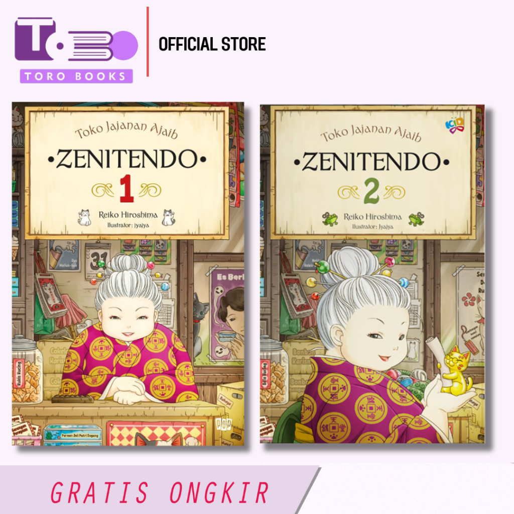 Jual Toko Jajanan Ajaib Zenitendo - Reiko Hiroshima ( ready banyak ...