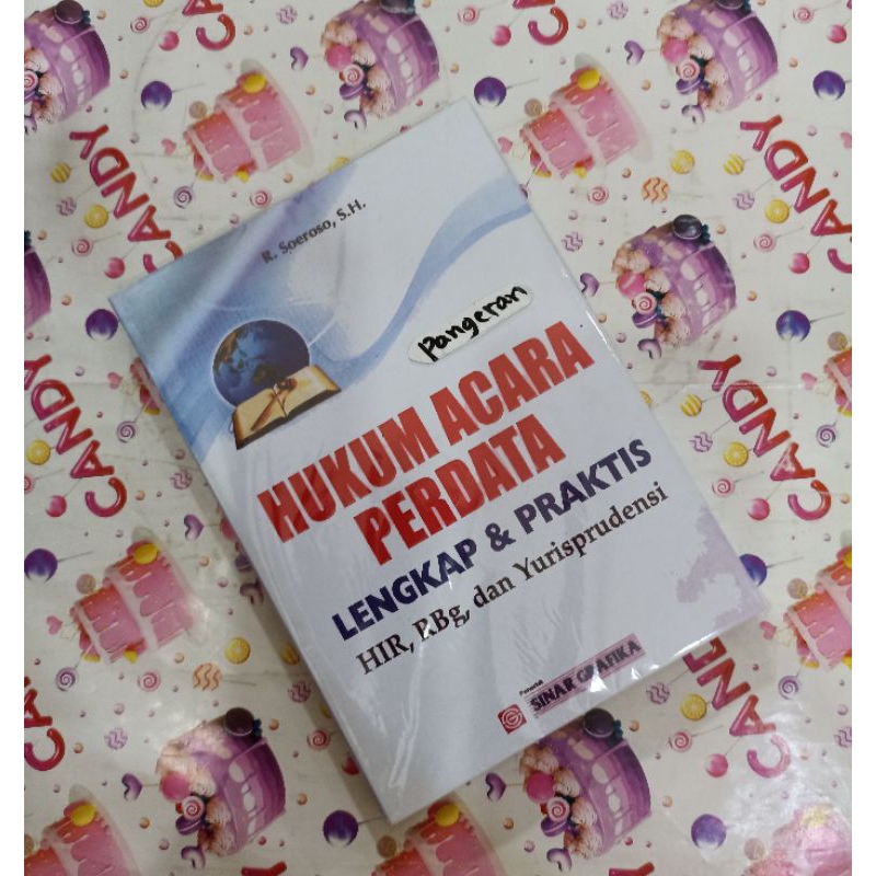 Jual Hukum acara perdata lengkap dan praktis HIR RBG dan yurisprudensi ...