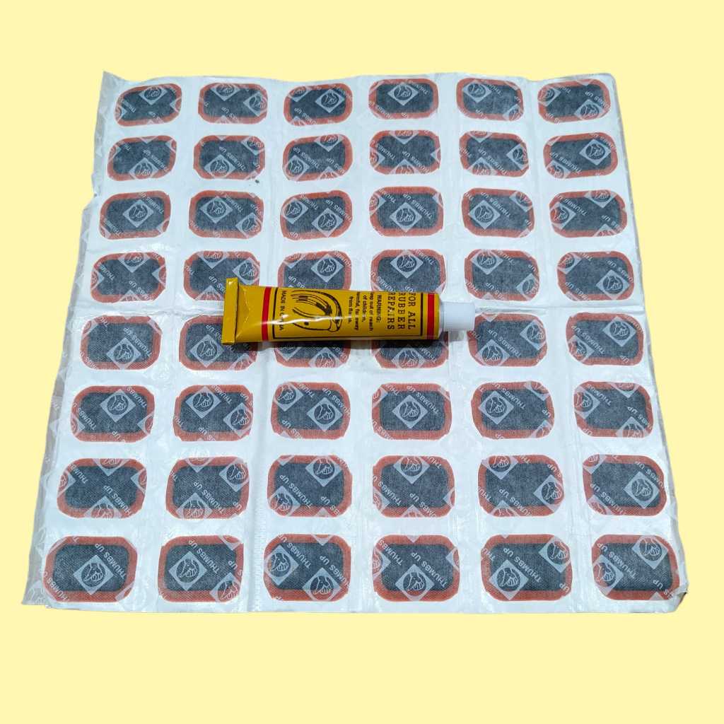 Jual tambalan ban sepeda tip top tambal ban cold patch isi 48 pcs ...