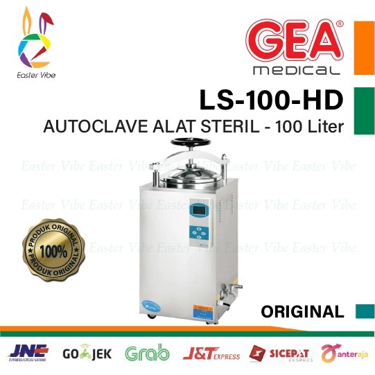 Jual GEA LS 100 HD AUTOCLAVE ALAT STERIL | Shopee Indonesia