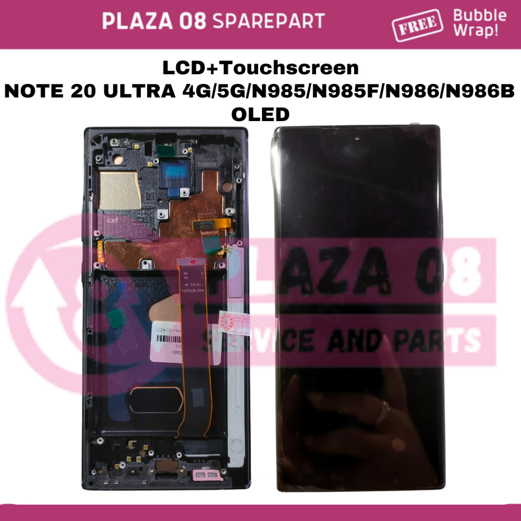 Jual LCD+Touchascreen SAMSUNG NOTE 20 ULTRA 4G/5G/N985/N985F/N986/N986B ...
