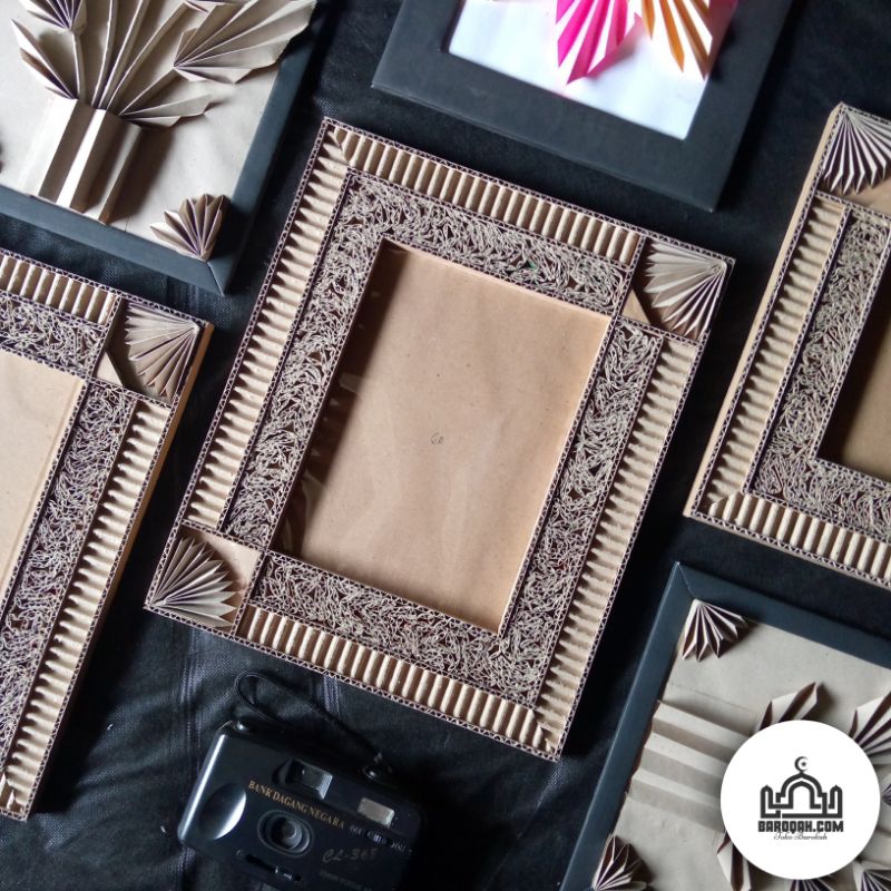 Jual Frame Unik Ukuran 6R / Frame Kardus Motif / Pigura Foto Dari ...