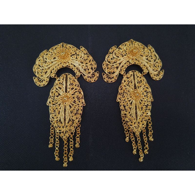 Jual bros kebaya asli kerajinan tangan bukan buatan mesin ya. bros ...