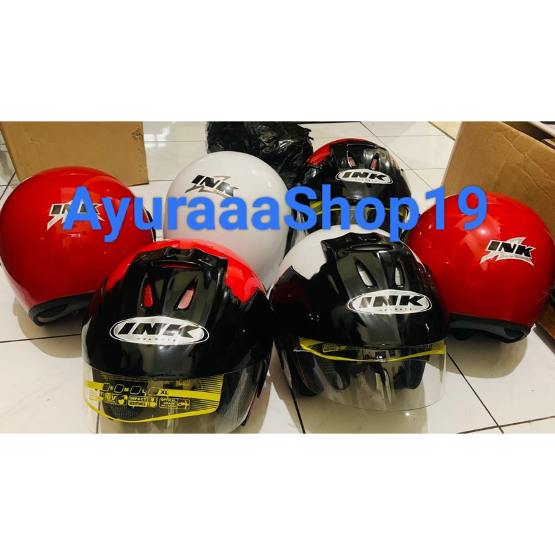 Jual Helm INK Batman Cx 390 KW MERAH | Shopee Indonesia