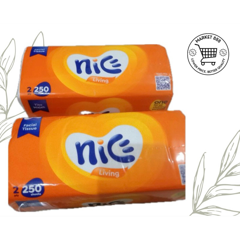 Jual Paket 2 Nice Tissue 2ply 250sheet | Shopee Indonesia
