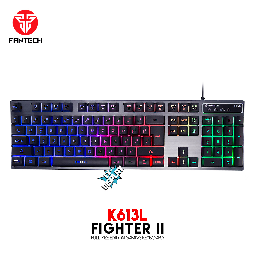 Jual Fantech K613L Fighter II Full Size Edition Gaming Keyboard ExDisplay | Shopee Indonesia