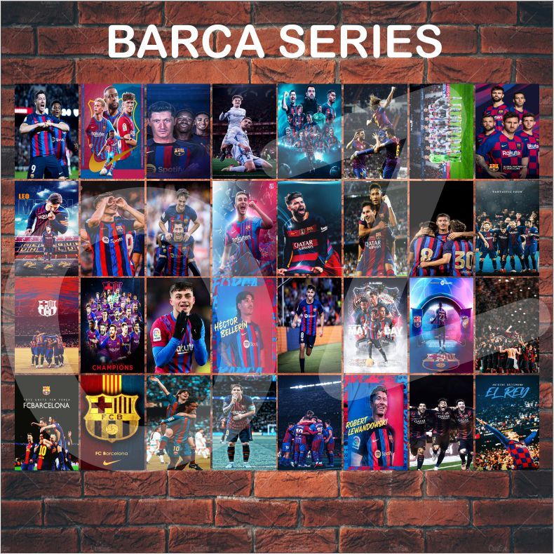 Jual POSTER DINGDING AESTHETIC / POSTER BARCA/ POSTER BOLA / MURAH ISI ...