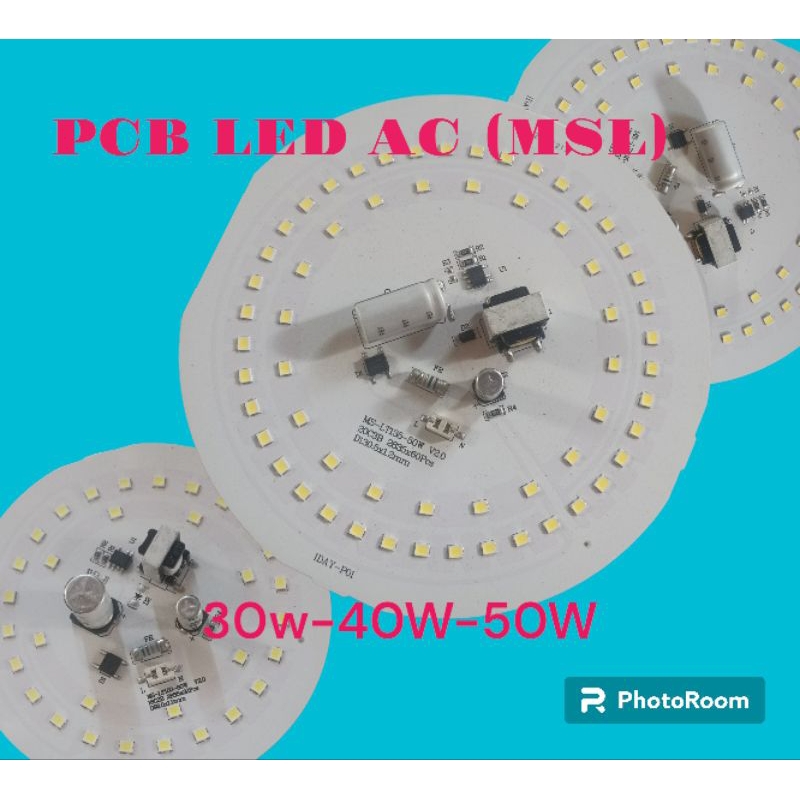 Jual PCB LED AC (MSL) 30w 40w 50w | Shopee Indonesia