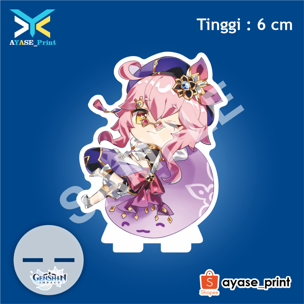 Jual Standee Akrilik Mini GENSHIN IMPACT CHIBI SUMERU KARAKTER | Aether ...