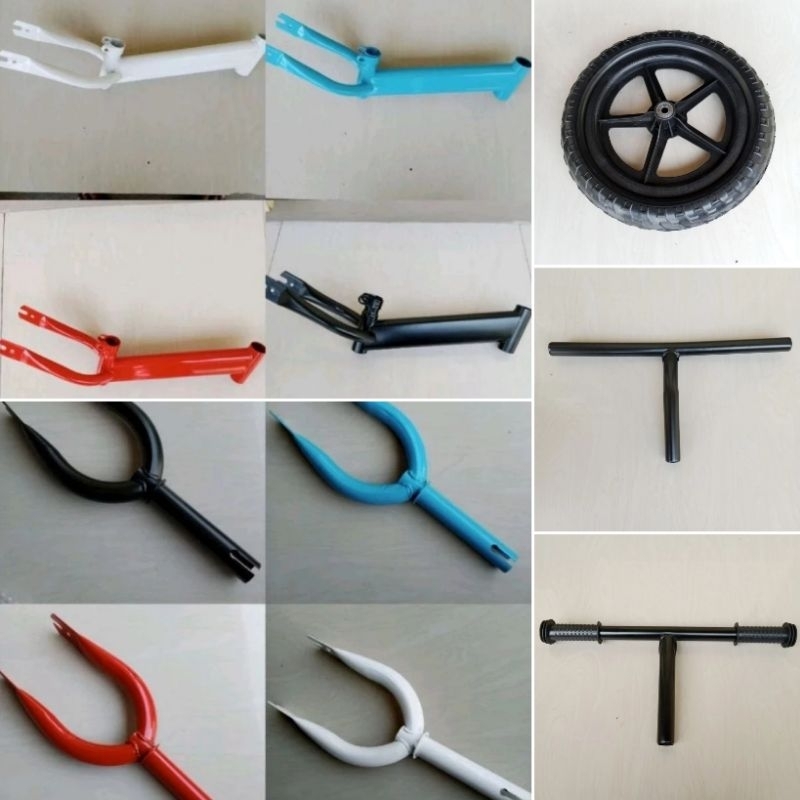Jual Sparepart Balance Bike PushBike 12 inch Roda 2 Frame / Fork ...