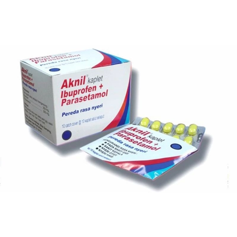 Jual Aknil tablet mengurangi rasa nyeri otot sakit gigi dan kepala 1 ...