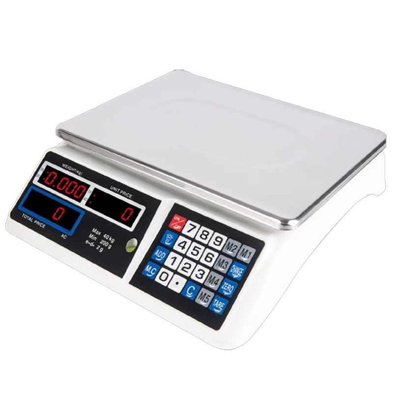 Jual QME Timbangan Buah Digital 40kg Digital Computing Scale 40Kg Double Display | Shopee Indonesia