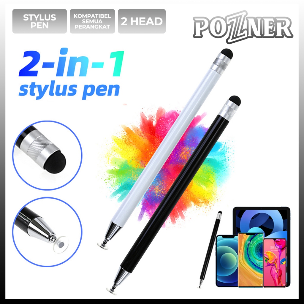 Jual STYLUS PEN 2 IN 1 UNTUK MENGGAMBAR MENULIS DIGITAL PENCIL TABLET ...