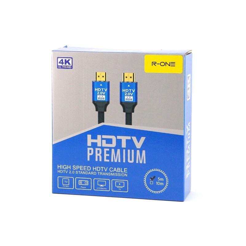 Jual KABEL HDMI 4K 5M GOLD PLATE HIGH SPEED HDTV 2.0 - HDMI CABLE 1080 ...
