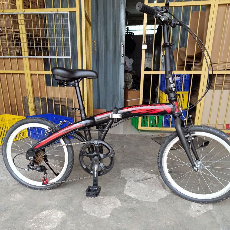 Jual sepeda BEKAS siap pakai lipat Phoenix ban 20 murni 7speed | Shopee ...
